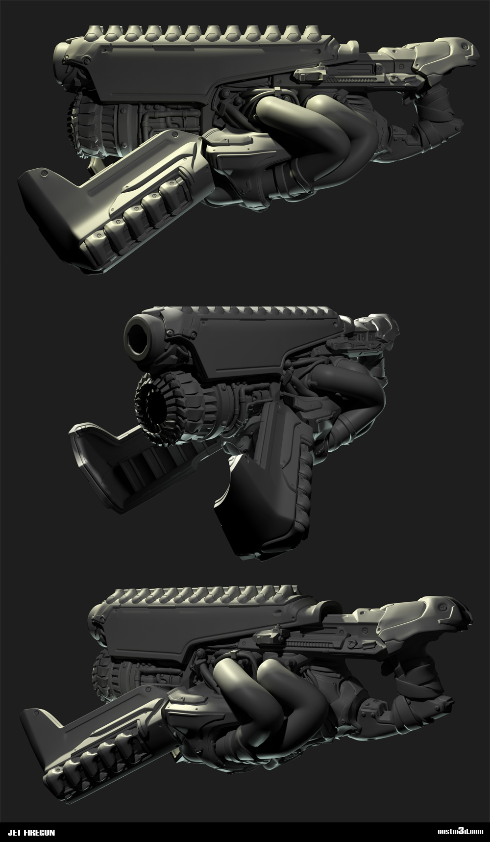 Jetfiregun — polycount